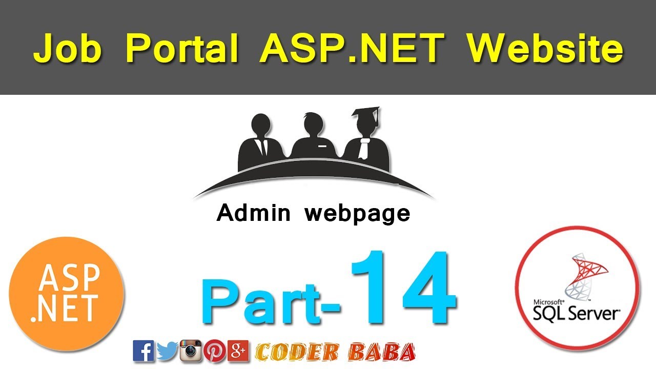 Job Portal Website in ASP.NET , C# | Part-14 - YouTube