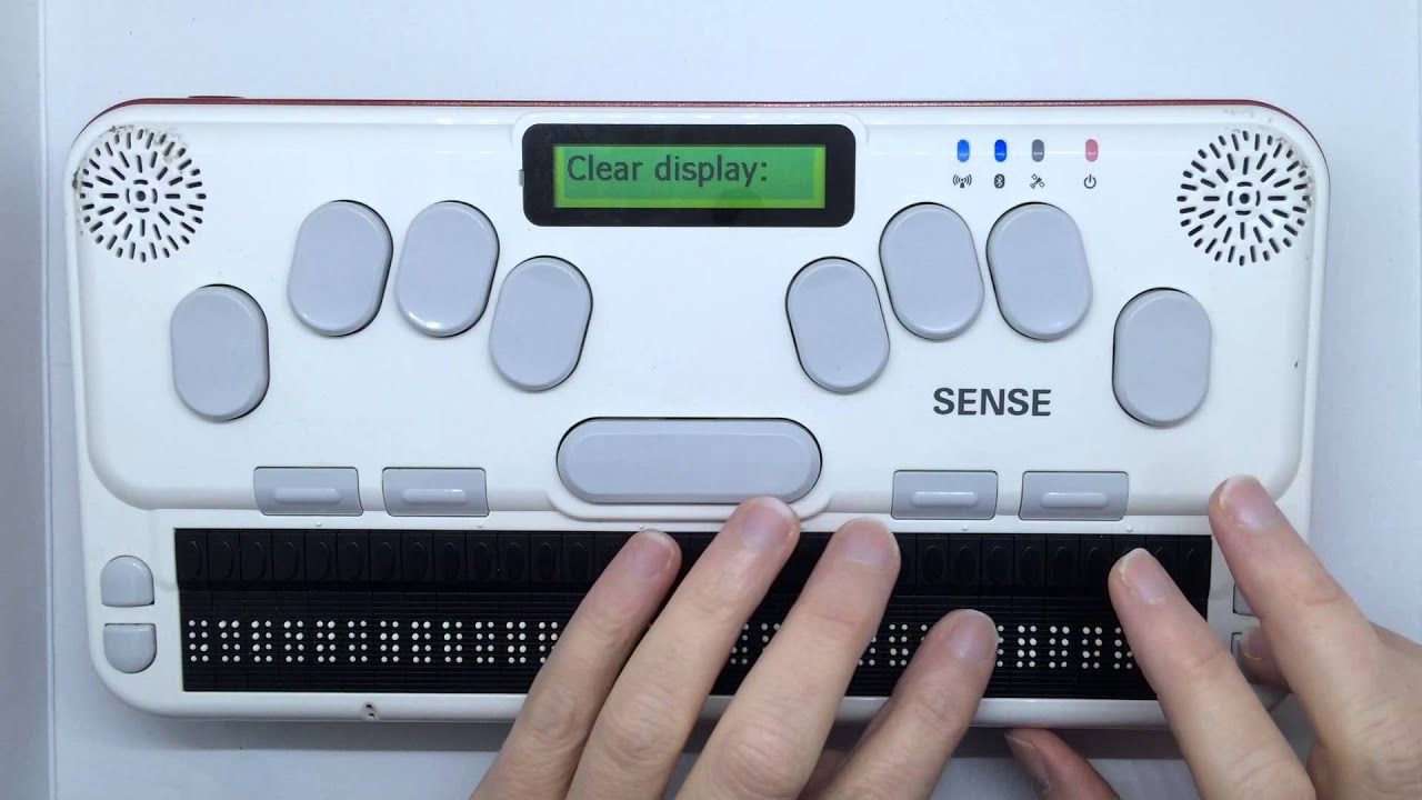 Braille Sense Calculator - YouTube