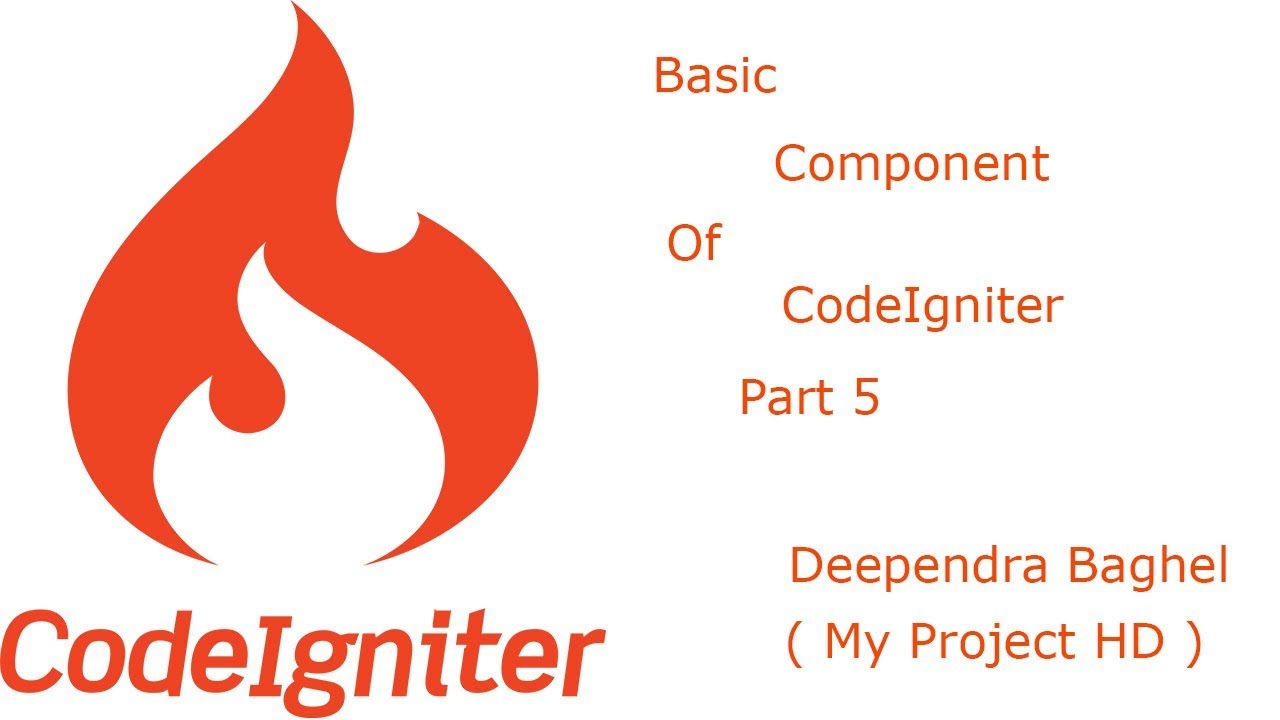 Codeigniter Tutorial For Beginners Step By Step In Hindi Basic Component Of Codeigniter Part 5