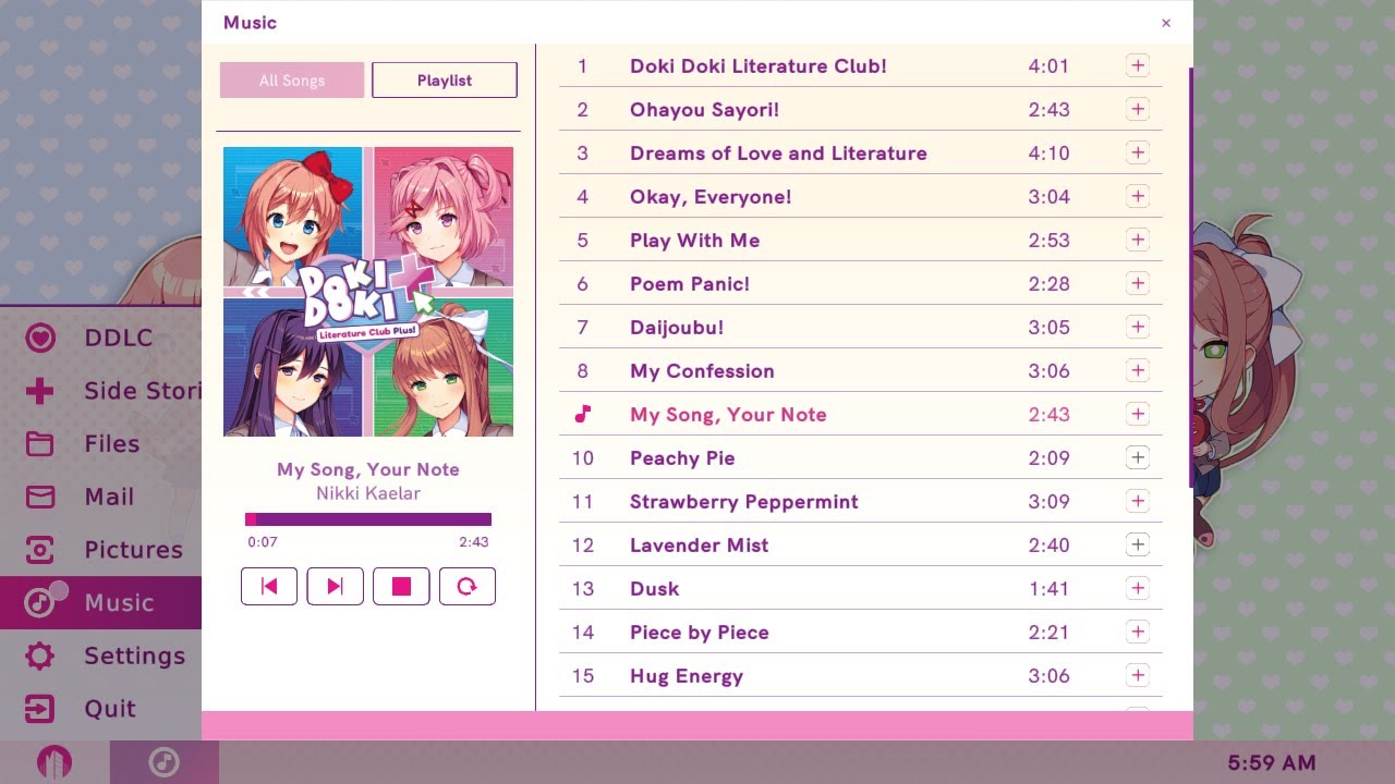 DDLC Plus! : Side Story (Bagian 1 / Part 1) - YouTube