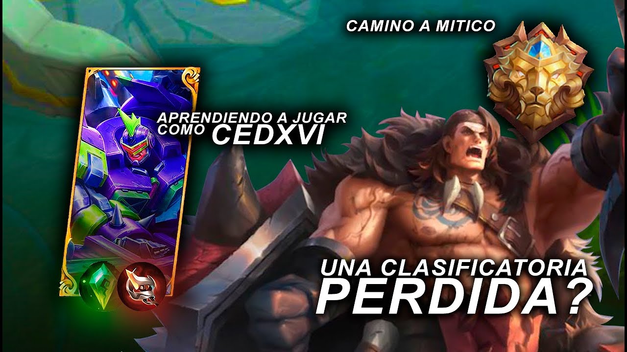 I TRY TO BE LIKE CEDXVI IN RANK ROAD TO MYTHIC! (firts video im new on ...