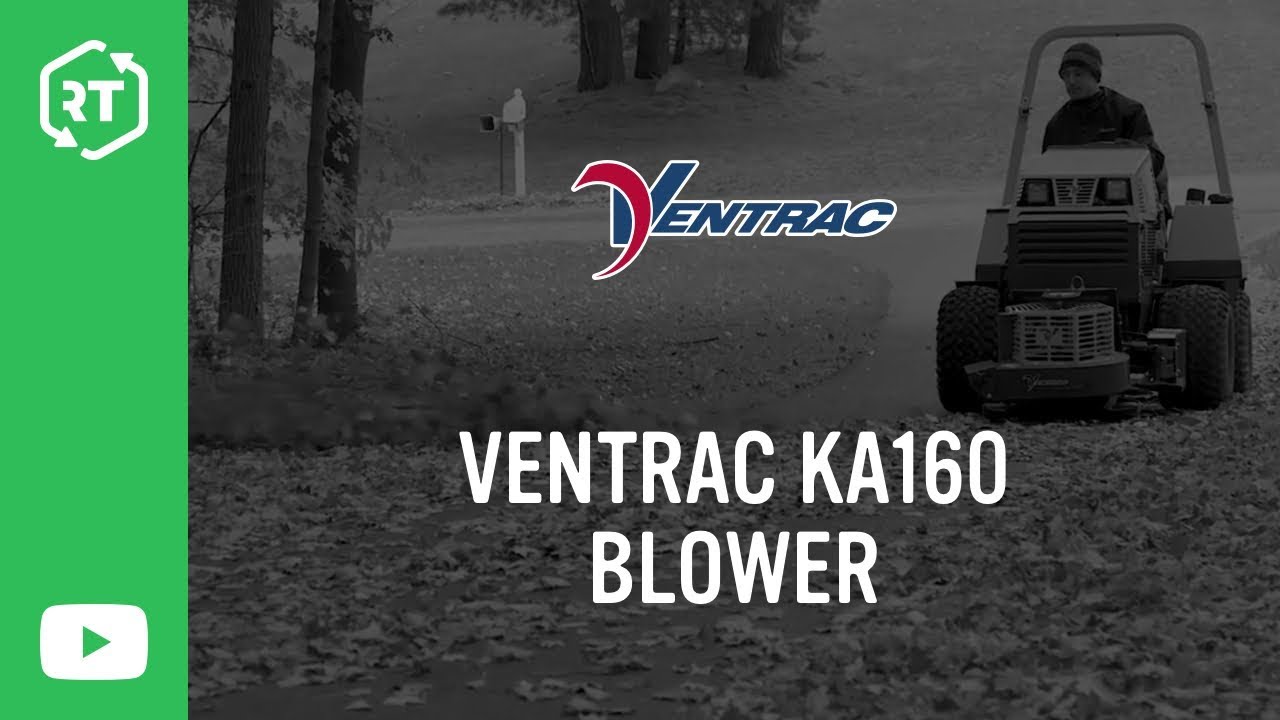 Ventrac KA160 Blower: Simple Start Operations Overview - YouTube