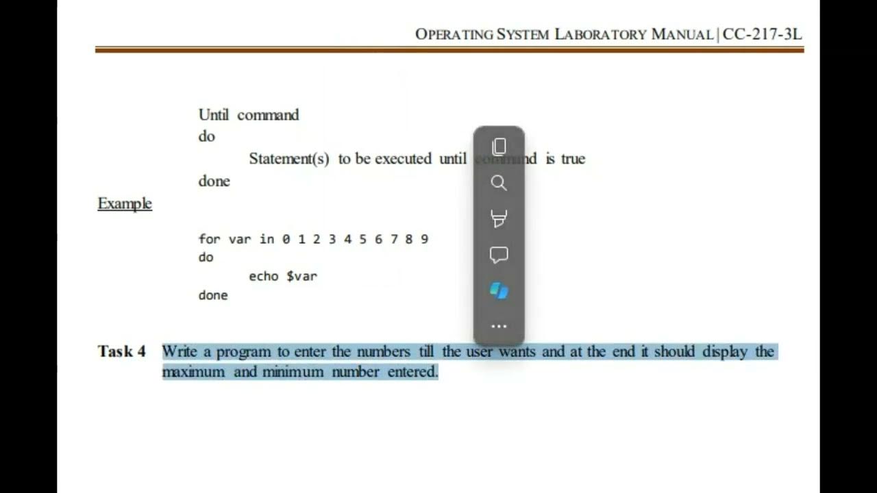 Loops | Finding Min & Max Number | Shell Scripting | Linux | CC-311 - YouTube
