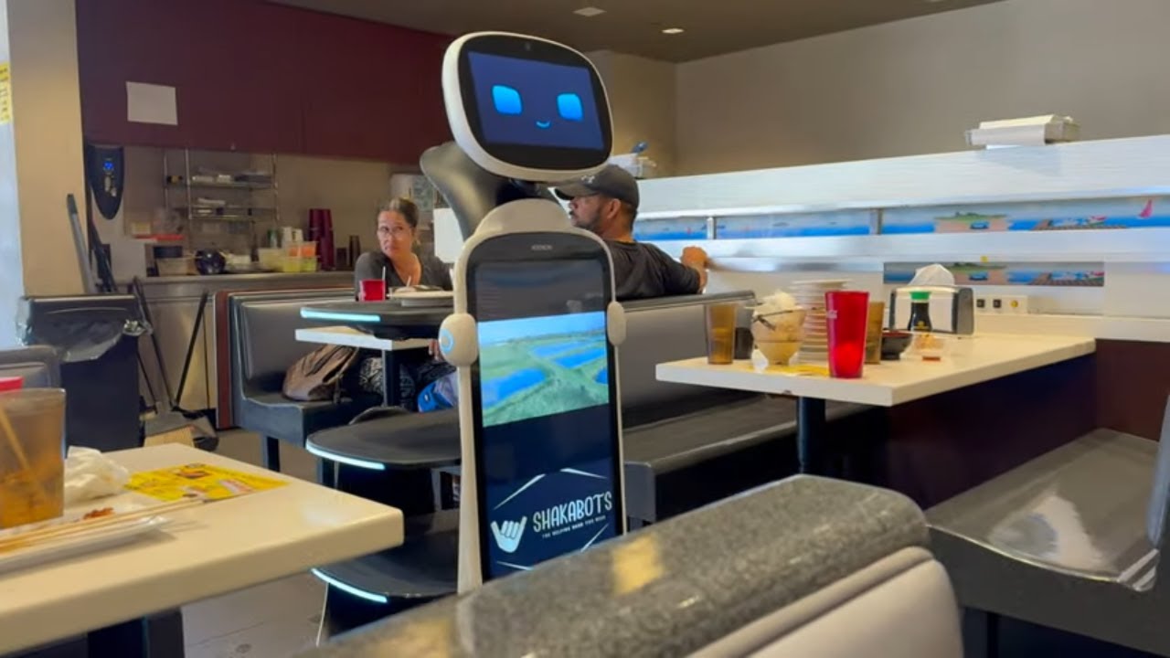 Robot Servers at Genki Sushi, Maui, Hawaii 2024: A Robot Brought Me ...