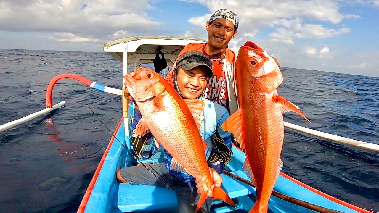 BANYAK STRIKE IKAN MERAH DI HARI KEDUA | FISH HUNTER BALI feat HOKY ...