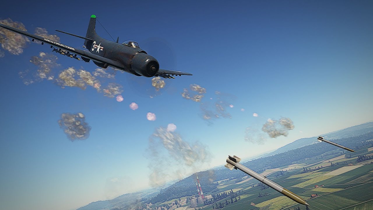 Warthunder Simulator Battles: Douglas AD-2 Skyraider // Surgical Strike ...