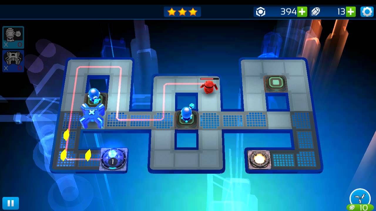 The Bot Squad: Puzzle Battles - Walk through - Level. 49 - YouTube