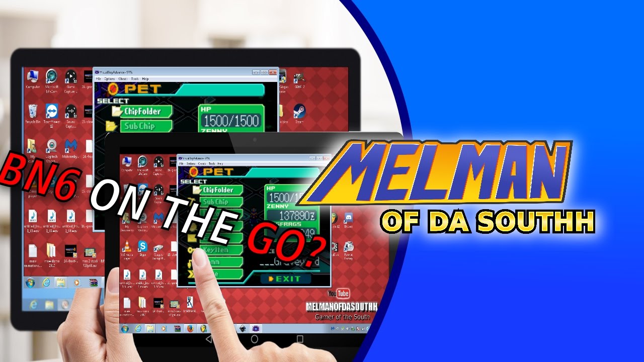 MMBN6 Mobile Input and Online Battle Showcase- MelmanOfDaSouthh - YouTube