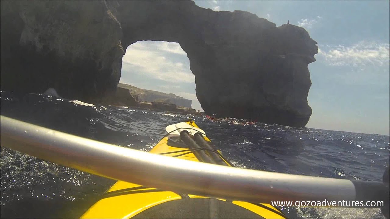 BCU 3 star Sea Kayaking training Gozo, Malta with Gozo Adventures - YouTube