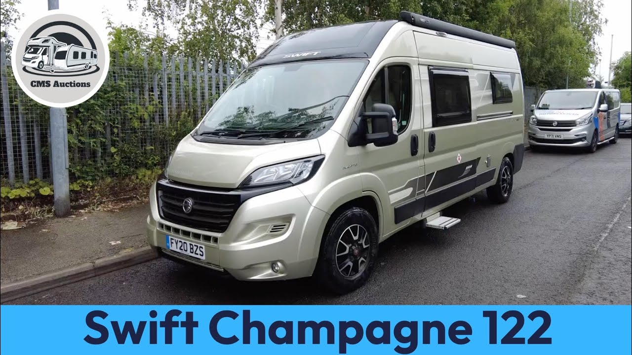Swift Champagne 122 - Motorhome Auction - YouTube