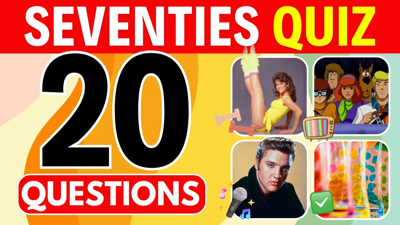70s Quiz - 20 Questions about the Seventies - YouTube
