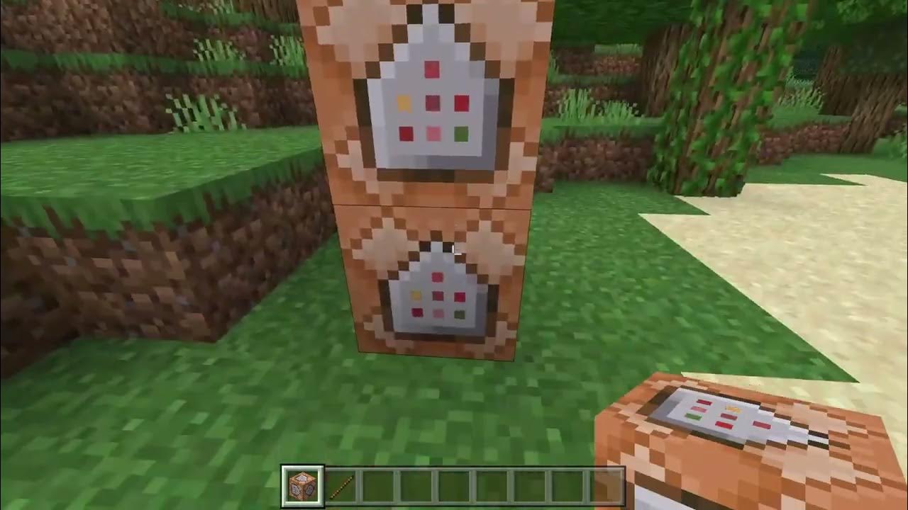 Minecraft Bedrock Lightning Stick Bedrock Command Block Tutorial - YouTube