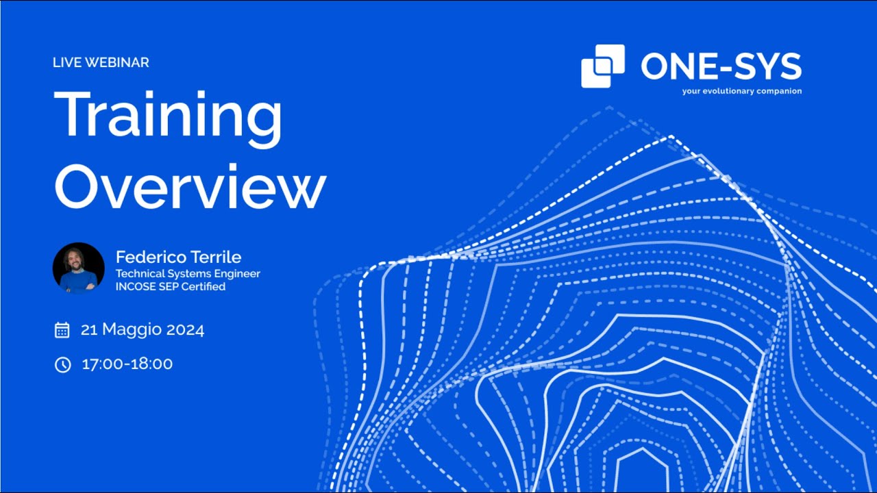 ONE-SYS Webinar - Training Overview - YouTube
