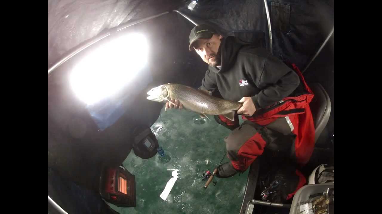 Big Bay Point, Kempenfelt Bay, Lake Simcoe - Lake Trout Icefishing ...