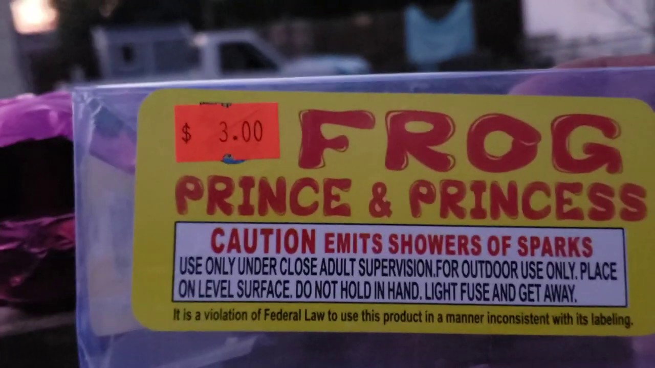 Frog Prince and Princess by World Class Fireworks - YouTube
