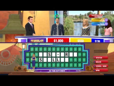 Wheel Of Fortune (PS5) - Game 2 - YouTube
