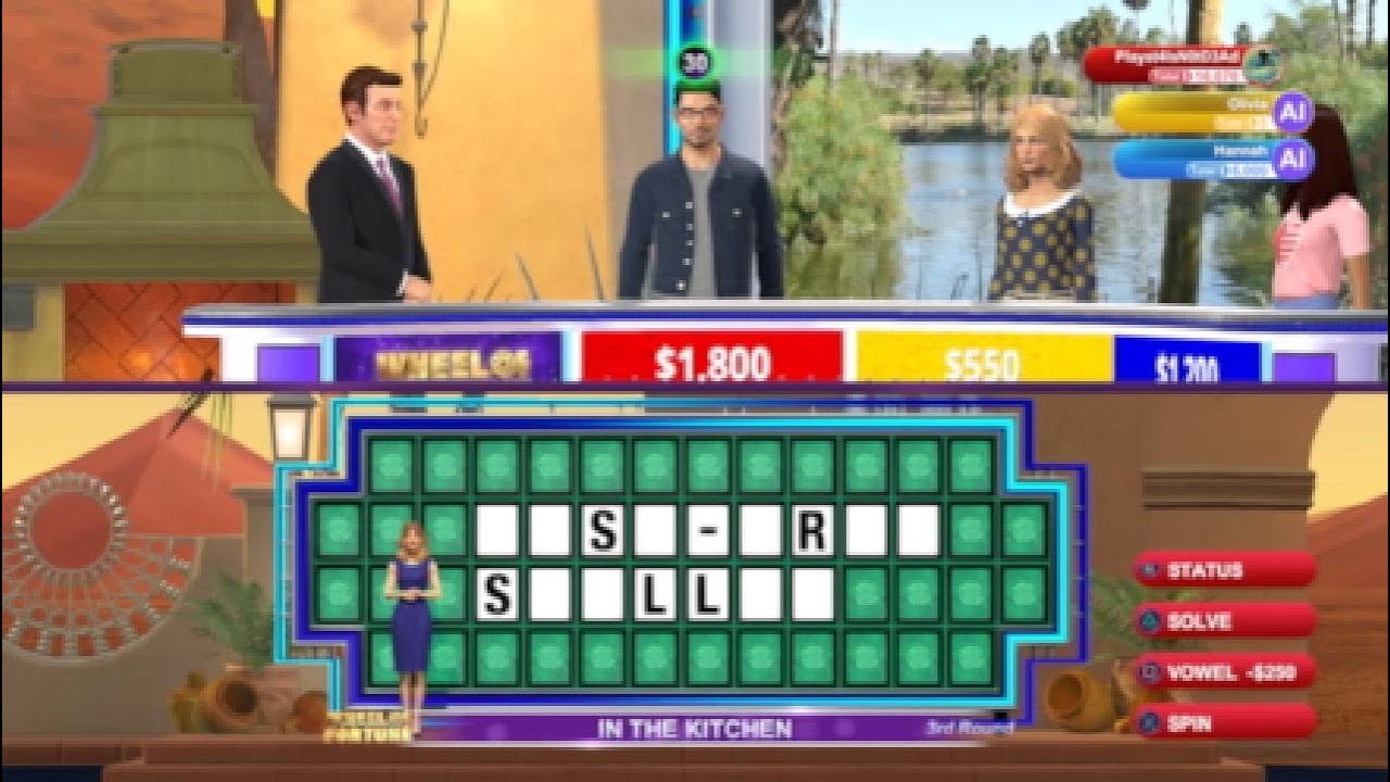 Wheel Of Fortune (PS5) - Game 2 - YouTube