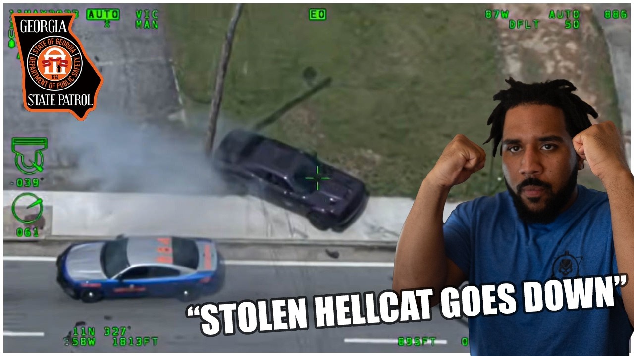 Stolen Hellcat Challenger F***S w/ Georgia State Patrol & Atlanta PD ...