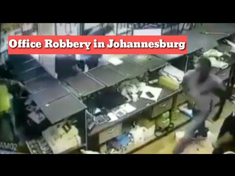 Office Robbery in Johannesburg CBS 2019 - YouTube