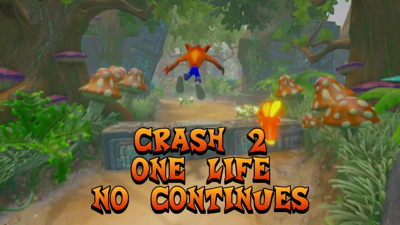 Playing Crash 2 until I die - YouTube