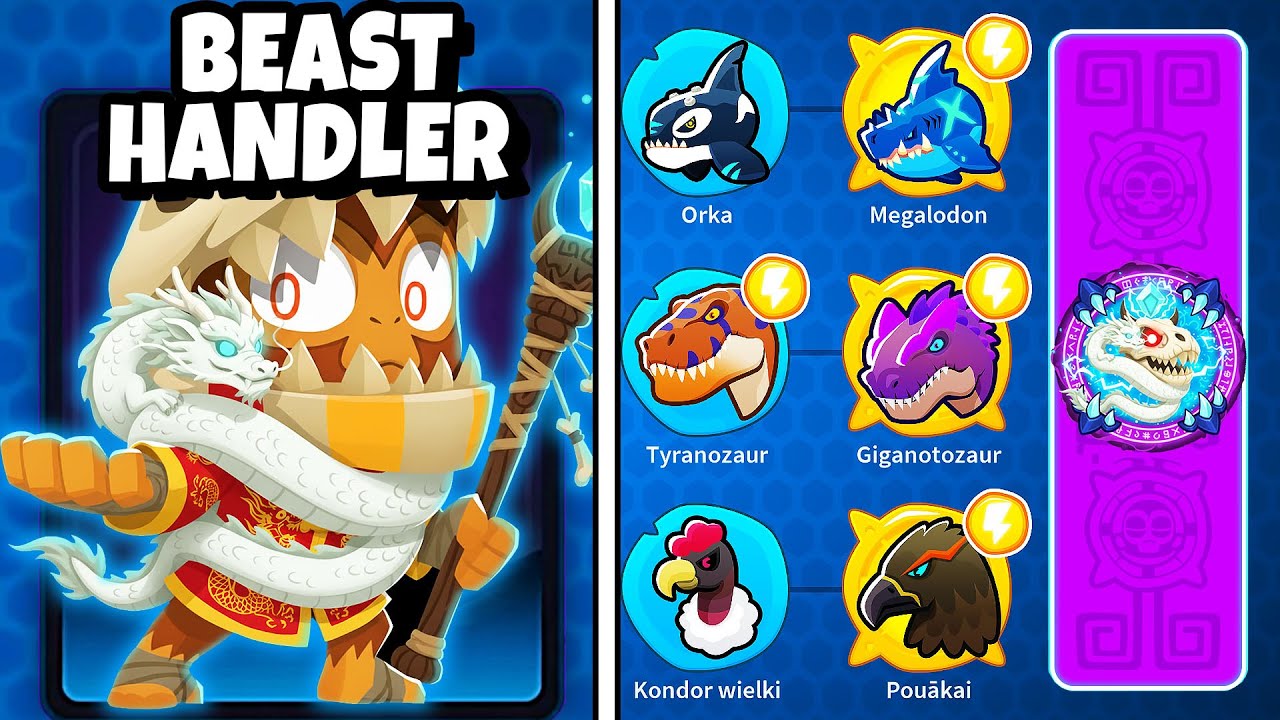 BEAST HANDLER PARAGON w BLOONS TD 6 - YouTube