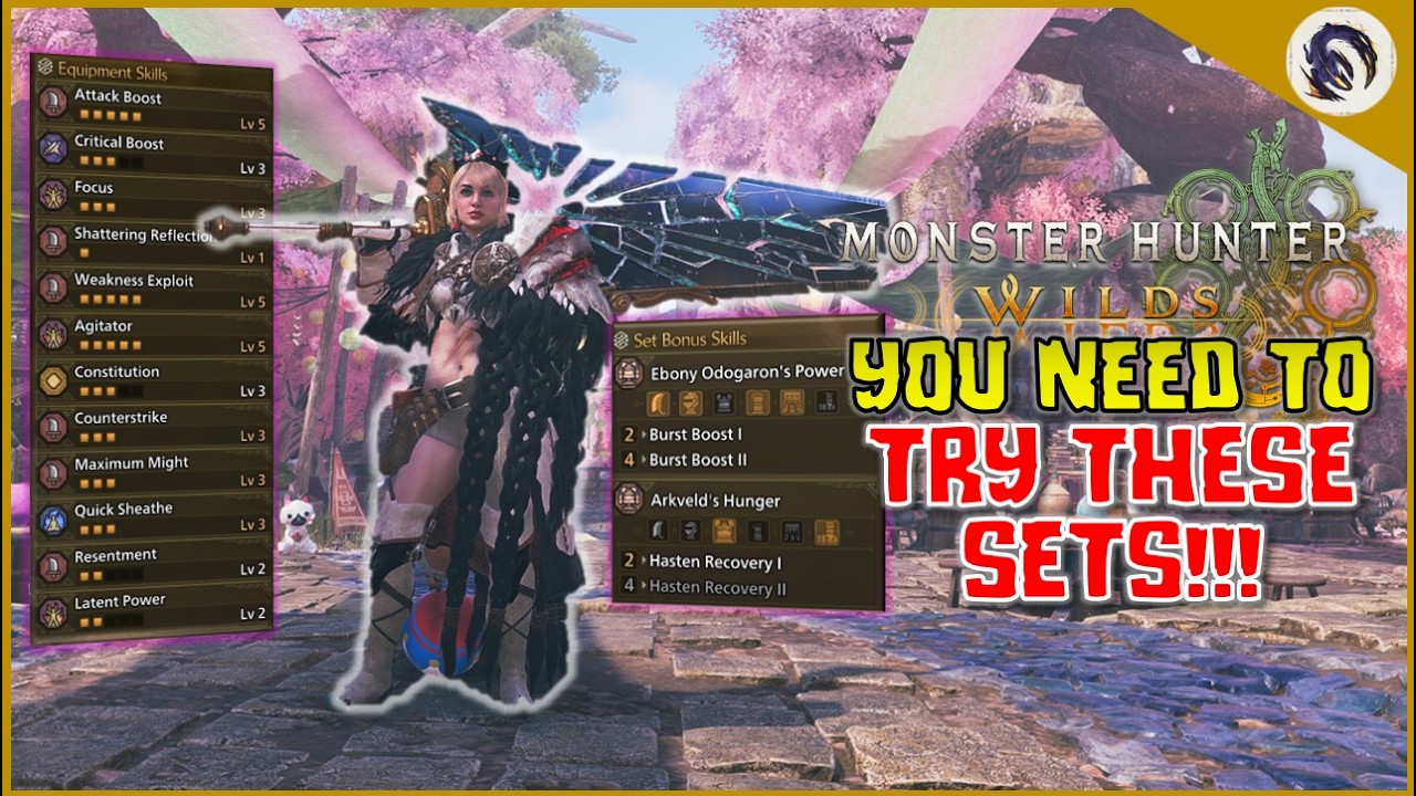 The AT Arkveld Armor Makes CRAZY GOOD Sets! [MH Wilds] - YouTube