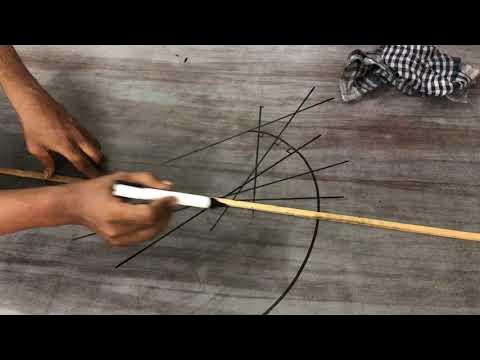How to draw an involute of circle - YouTube