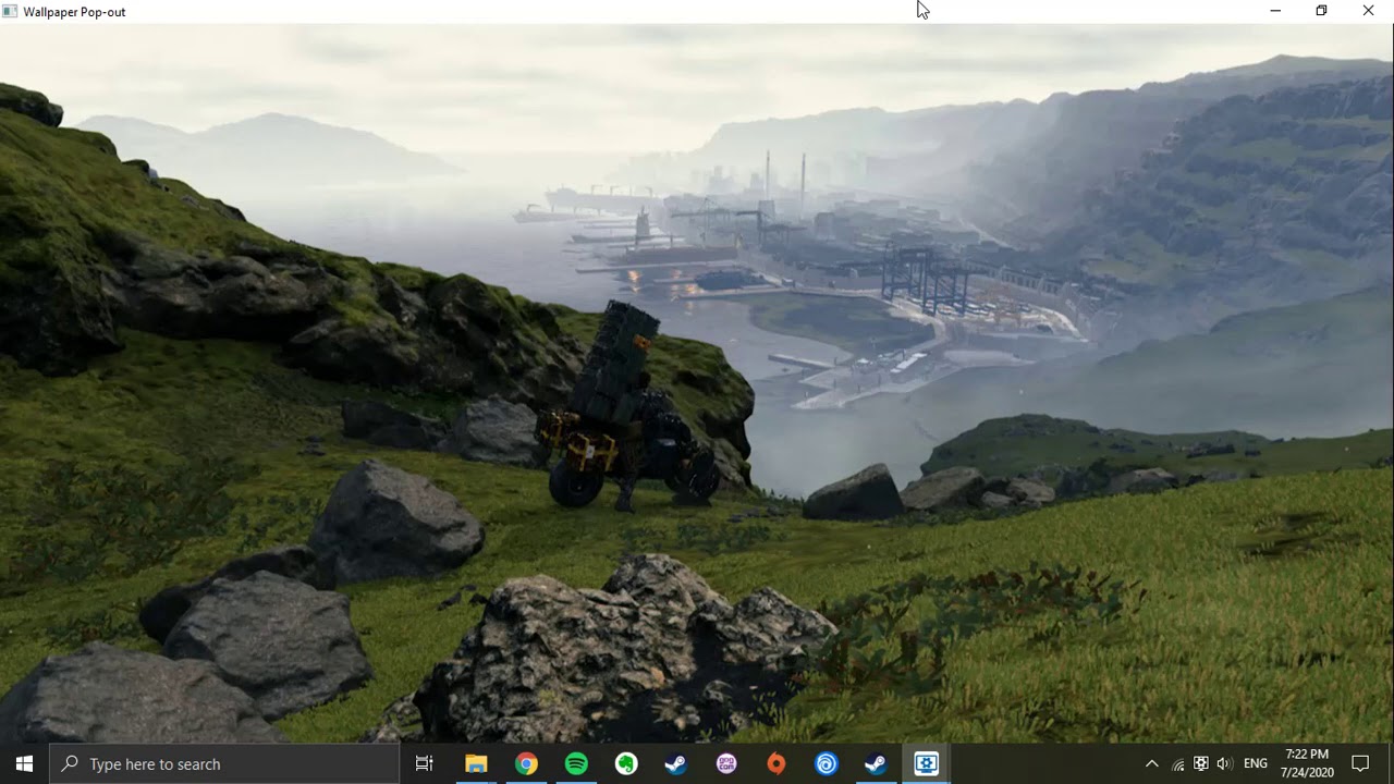 Death Stranding-Port Knot City Landscape-Wallpaper Engine-Duckhorse ...