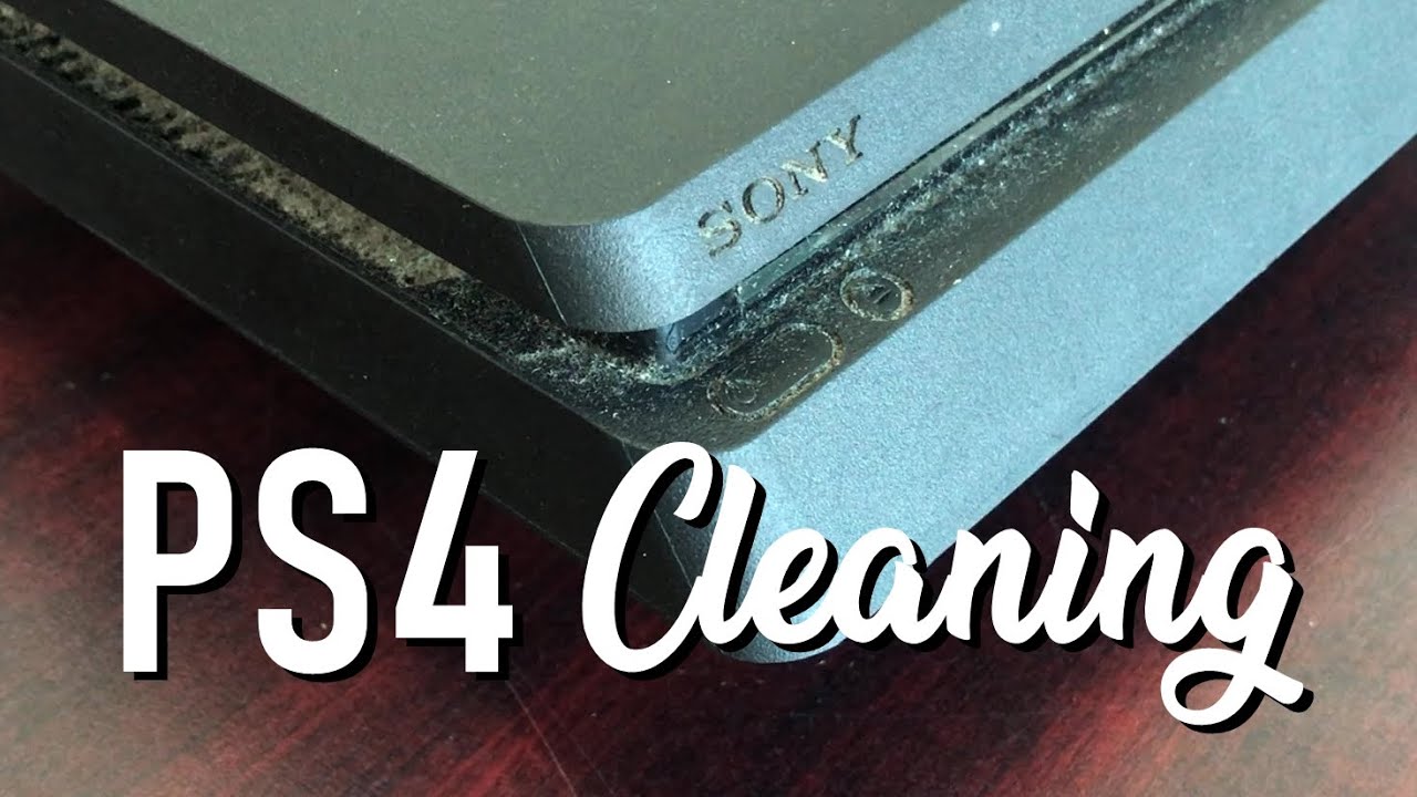 Cleaning a SUPER DIRTY PS4! #satisfying - YouTube