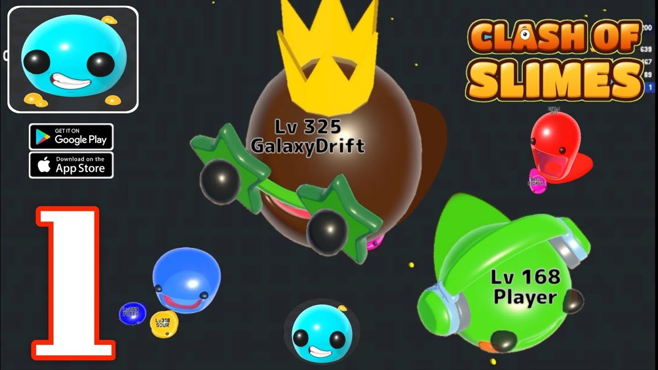 clash of slimes gameplay walkthrough part 1 (android,iOs) New update ...