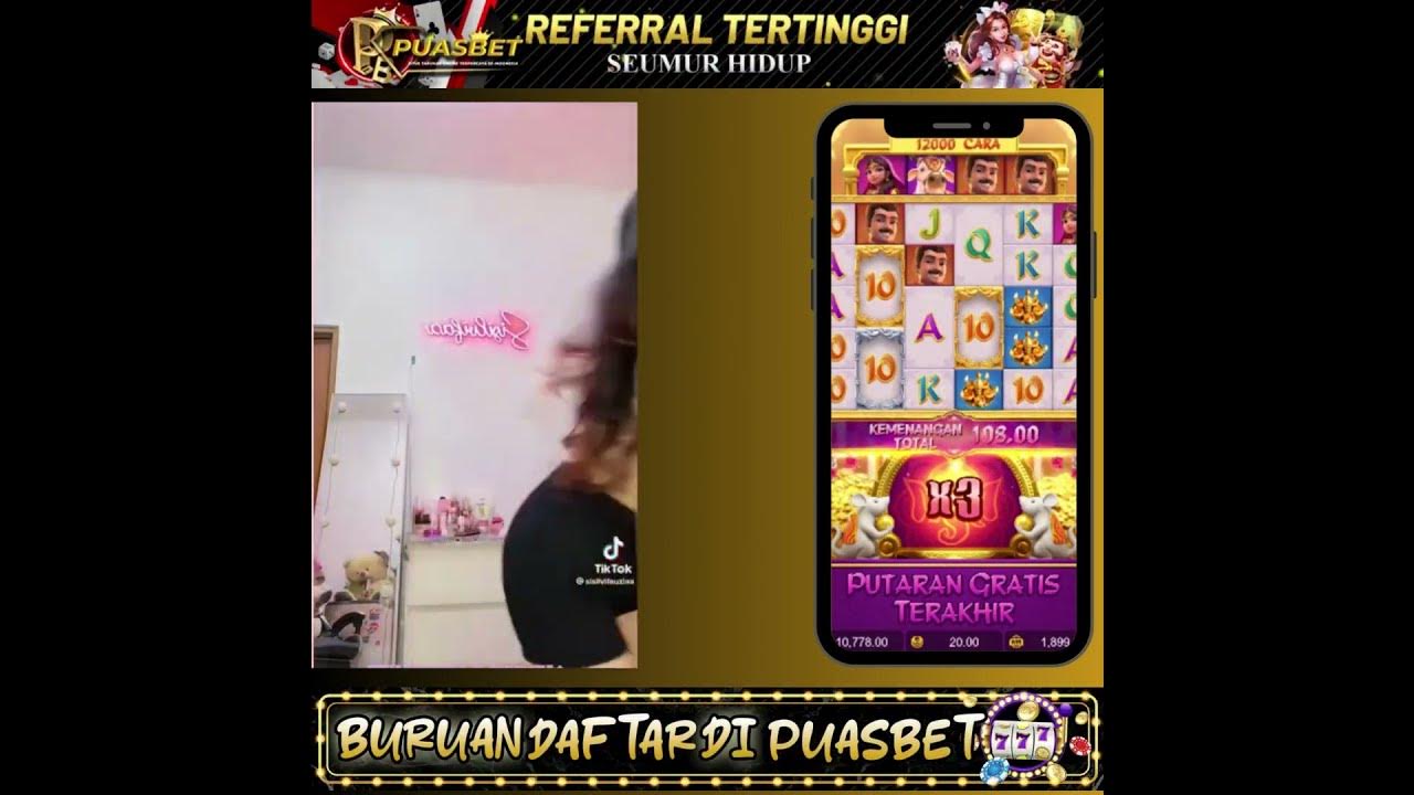 GAK SIA SIA MAIN DI PUASBET MUDAH MENANG - YouTube