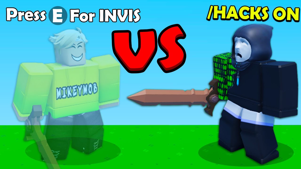 So I used INVIS PERK against HACKERS in Roblox Bedwars.. - YouTube
