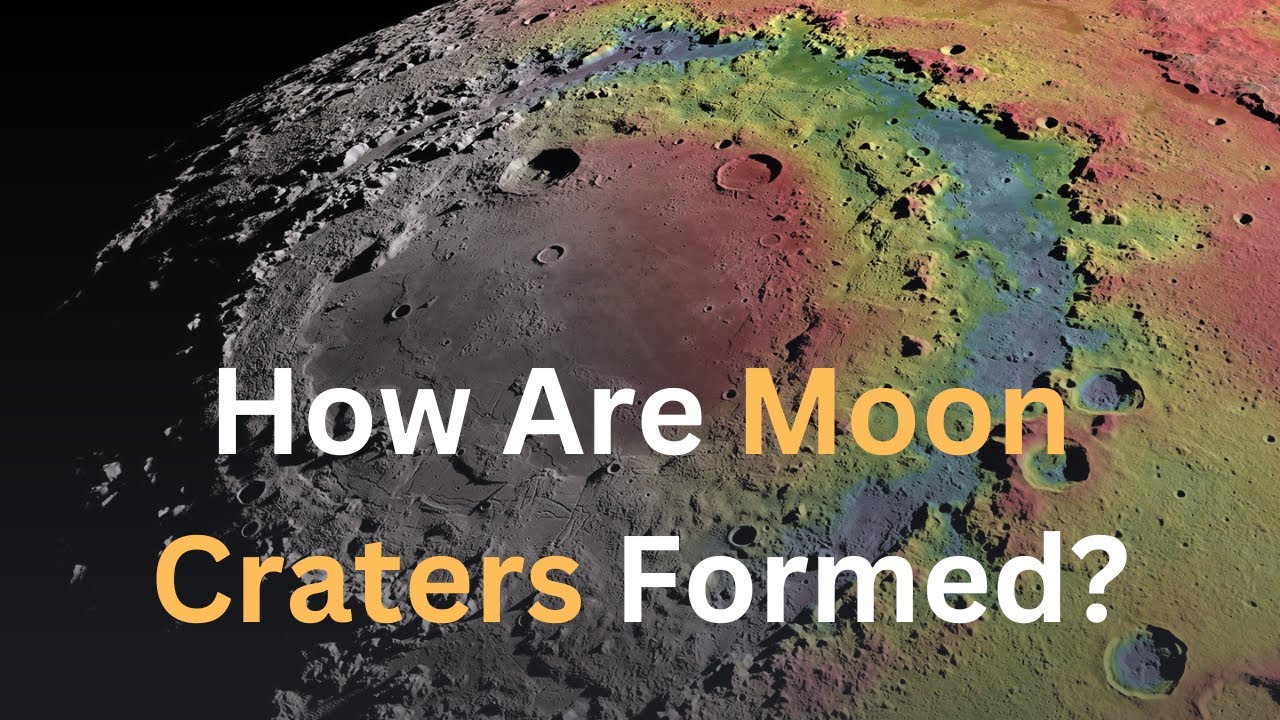 How Are Moon Craters Formed - YouTube