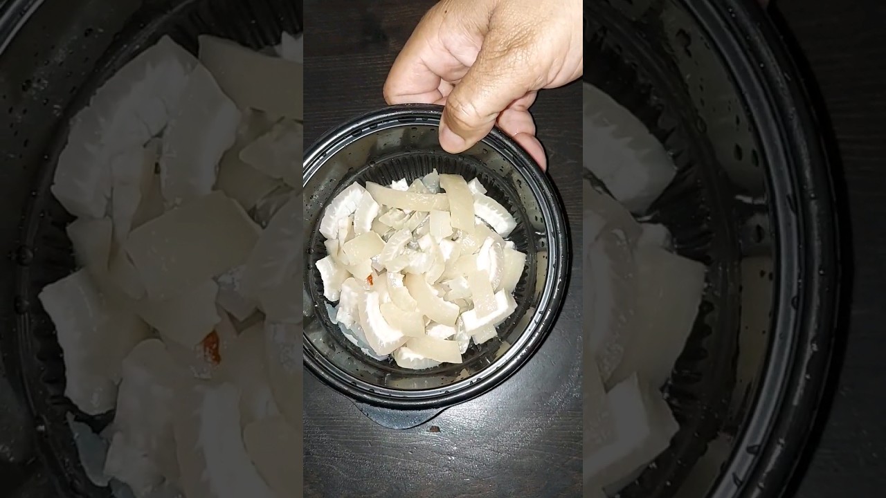 Another odd but yummy snack Cueritos ( Pickled Pork Skin) - YouTube