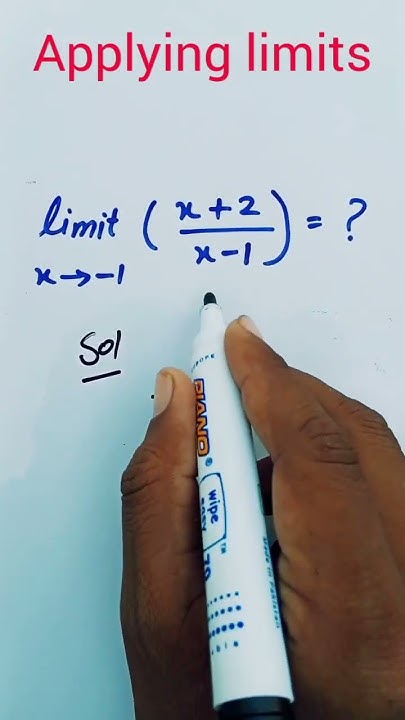 Evaluate and applying limits ️💥 - YouTube