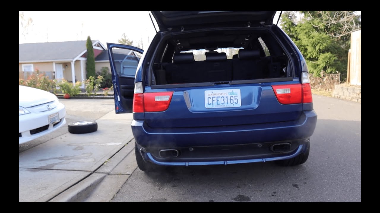 E53 BMW X5 4.8is Le-Mans Blue Part-4 - YouTube