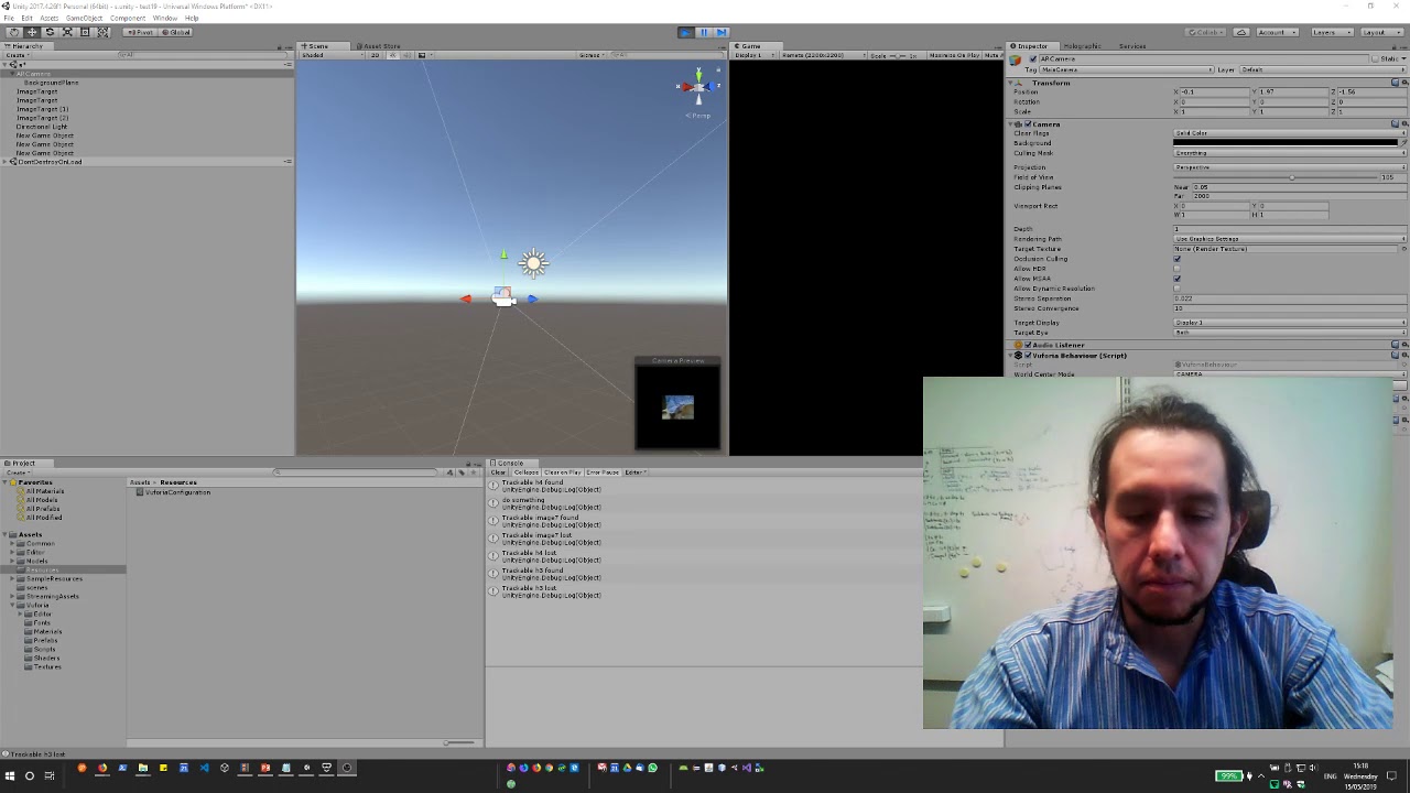 Development of Hololens applications using Unity - YouTube
