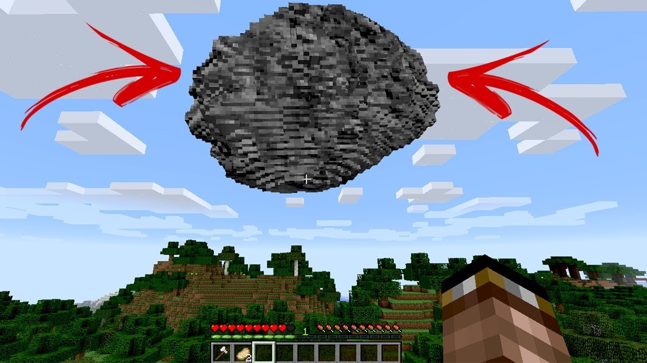 METEORO QUE PODE DESTRUIR O MINECRAFT - YouTube