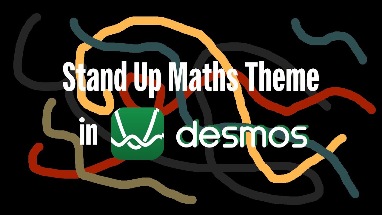 Stand Up Maths Theme in Desmos! - YouTube Music