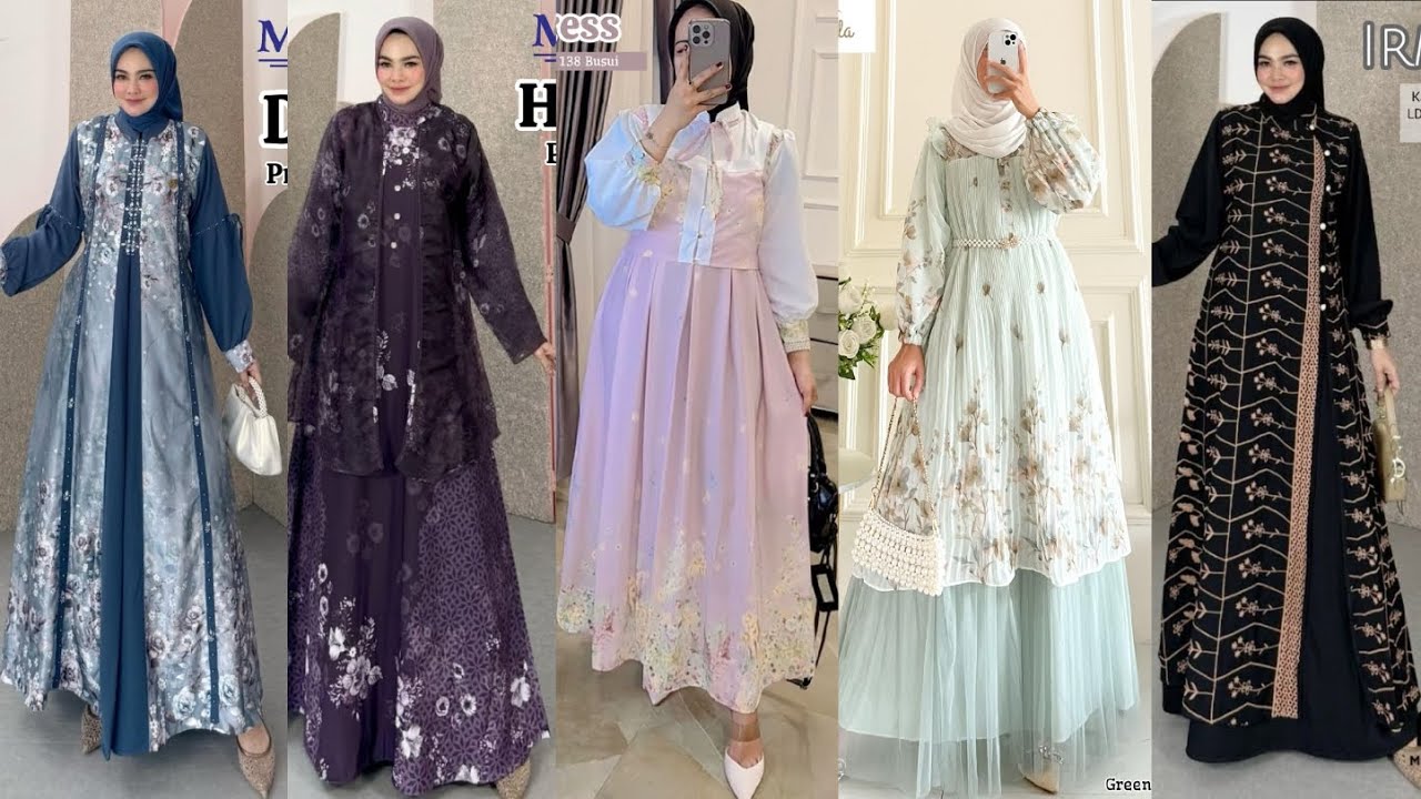 MODEL GAMIS LEBARAN || GAMIS PREMIUM 2025 - YouTube