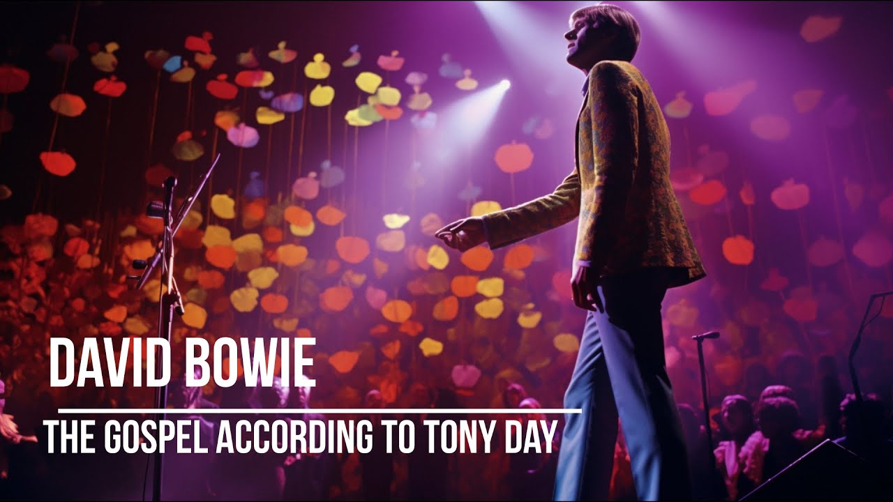 David Bowie - The Gospel According to Tony Day (lyrics video with AI ...