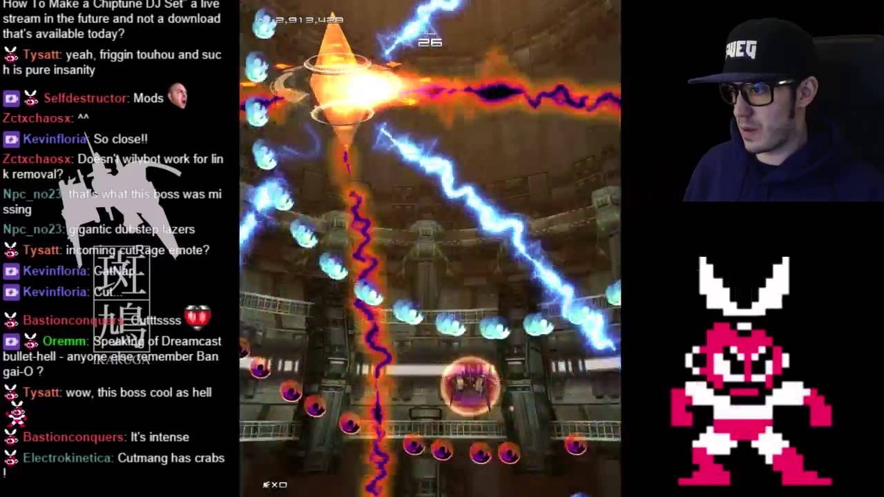 Cutman Plays Ikaruga! Bullet Hell Bliss (Part 3) - YouTube