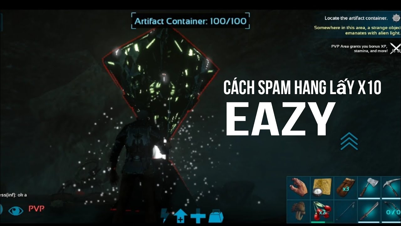 Cách spam hang lấy x10 cực đơn giản | Ark mobile | ark newbie note ...