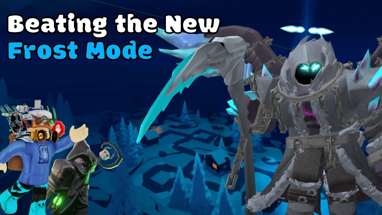Beating the Frost Mode First Try || Tower Defense Simulator - YouTube