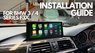 BMW Linux 2026 Display FULL Installation Guide For 3/4 Series F3X (F30 / F32 / M3 F80 / M4 F82)