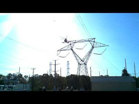 Dominion Virginia Power helicopter demonstration