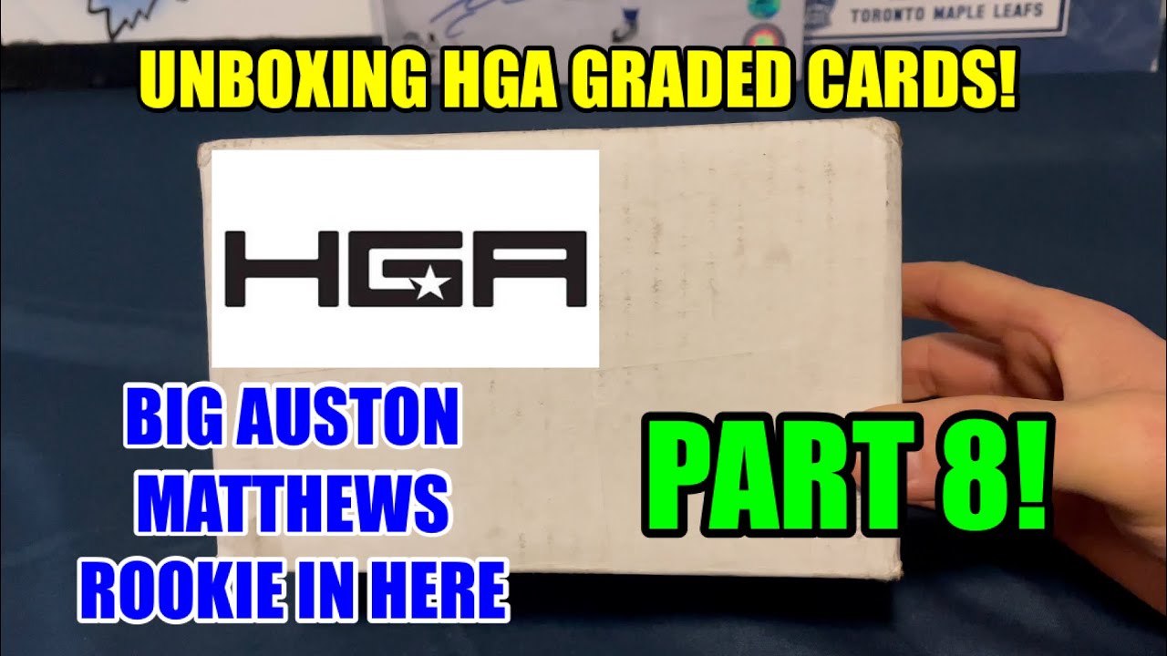 PETER’S GRADED AUSTON MATTHEWS ROOKIE! More HGA! Hybrid Grading ...