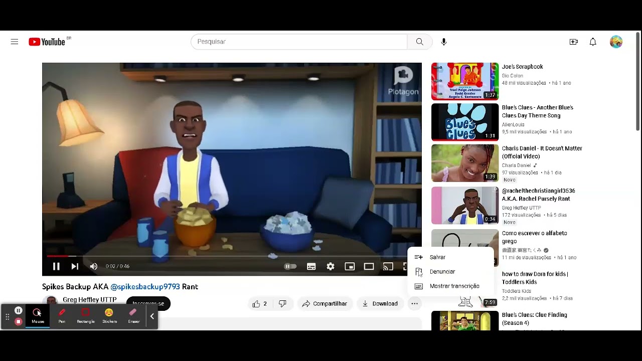 I reported @Greg Heffley UTTP (Greg Heffley UTTP) bad video and saved ...