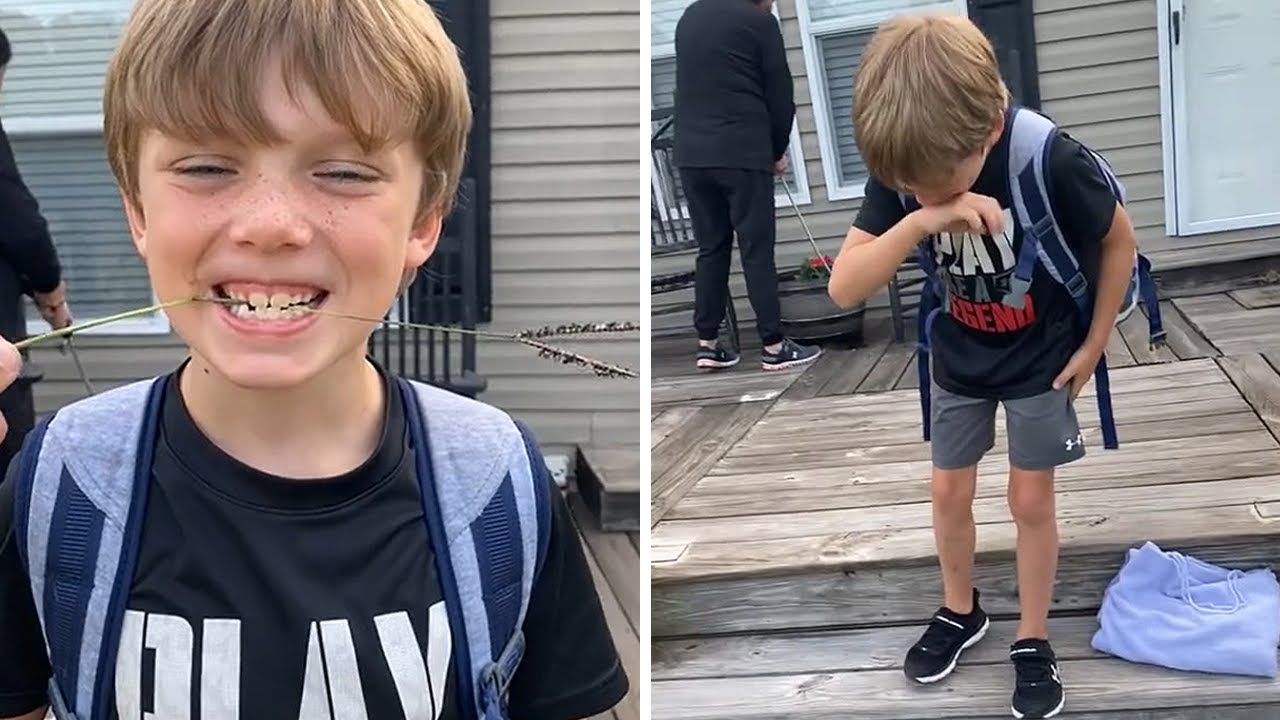 Innocent kid gets pranked with the oldest trick in the book #shorts ...