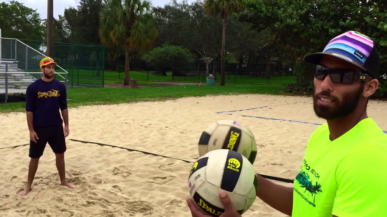 Beach Drill: Passing Skills and Technique - YouTube